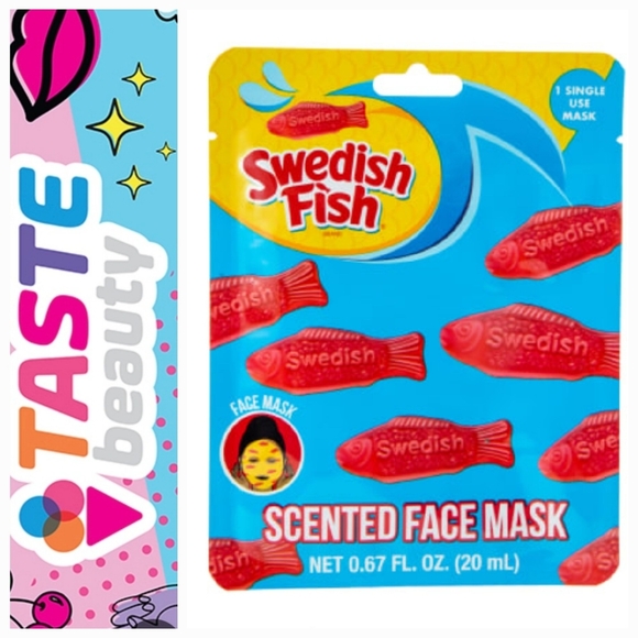 Taste Beauty | Skincare | Taste Beauty X Swedish Fish Scented Face Mask ...
